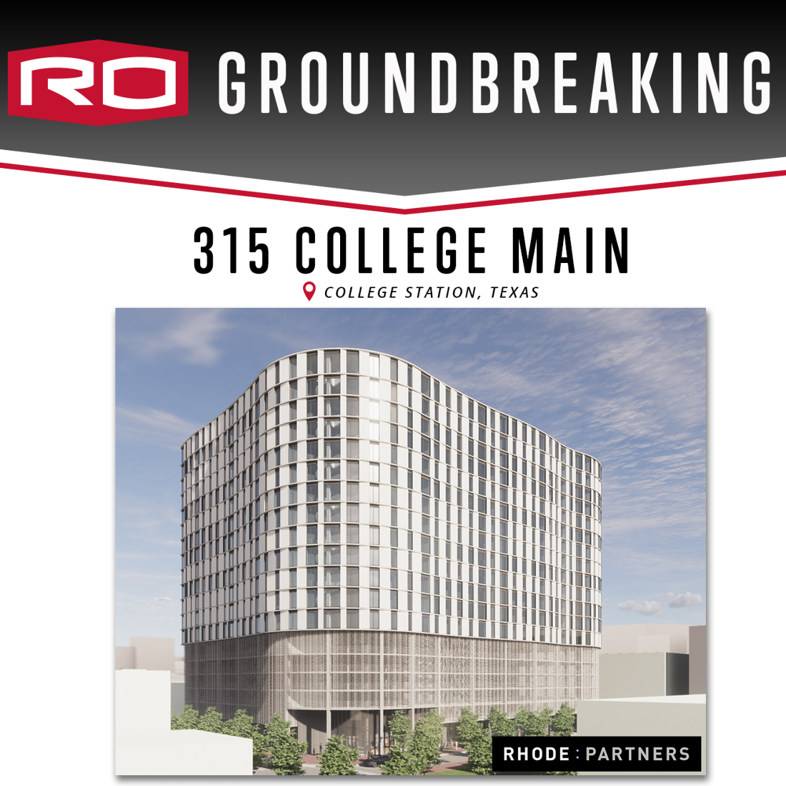 RO PROJECT GROUNDBREAKING: 315 COLLEGE MAIN